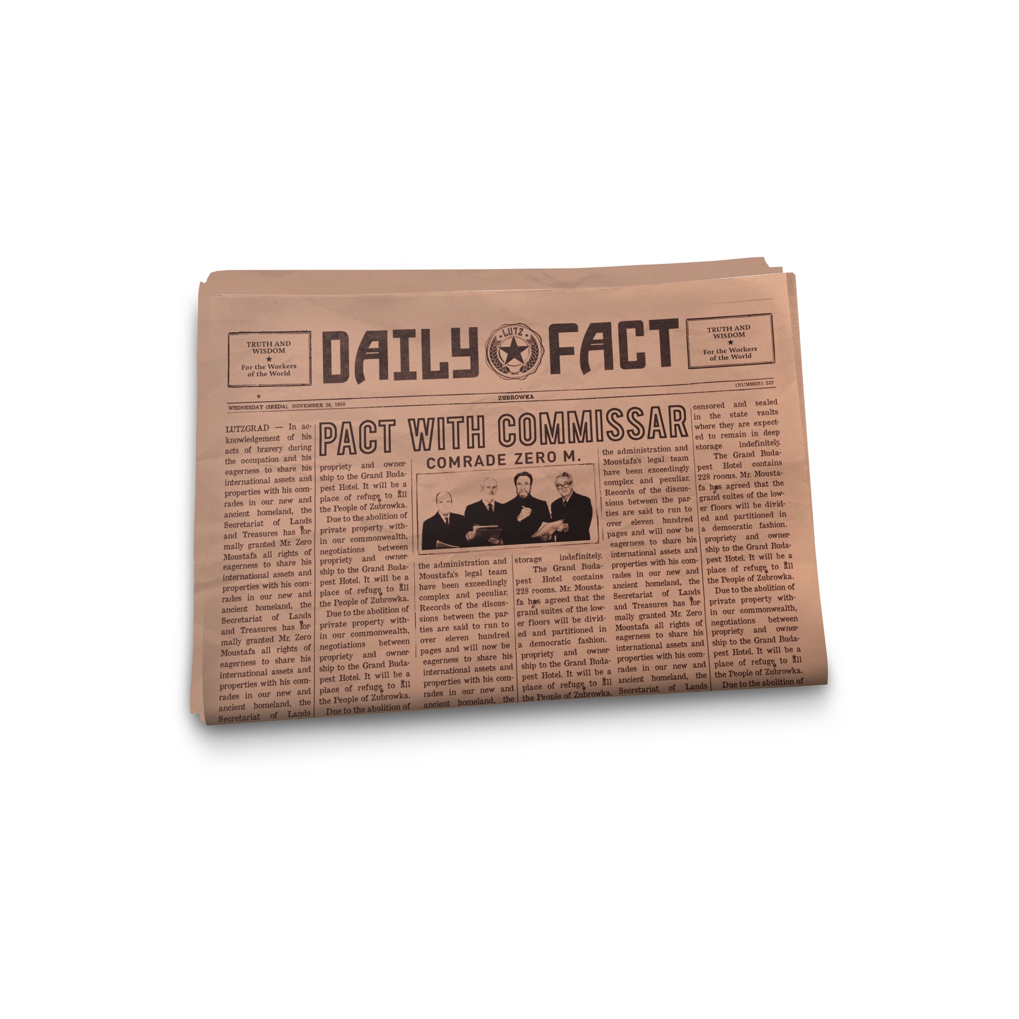 Daily Fact Newspaper | The Society Of The Crossed Keys